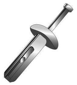 CULLY 59012J 1/4X3/4 ZAMAC NAILIN | Gordon Electric Supply, Inc.