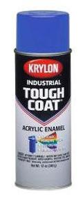 Cully 37480 Krylon Industrial Tough Coat Acrylic Enamel Paint, Osha ...