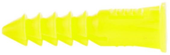 Cully 39751 #10 Hex Washer Head Yellow Winged Anchor Kit, #10 X 1 ...