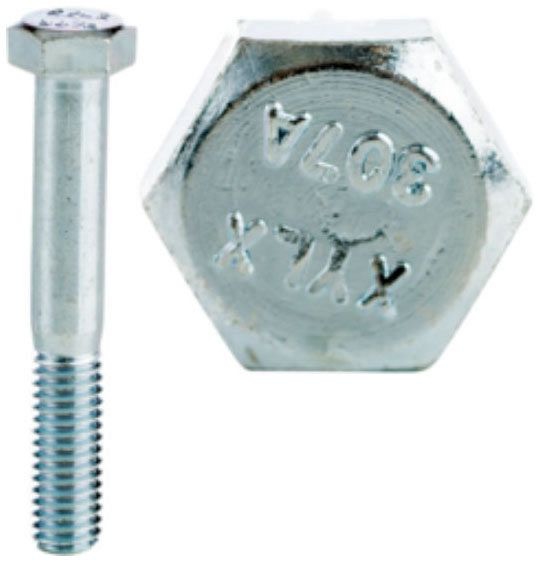 Cully 55824J 1/2-13 X 1-1/2"" Bolts, Hex Head, Grade 2, Zinc Plated ...