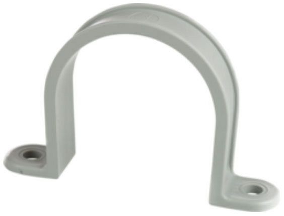 Minerallac PS125 1-1/4"" Pvc Conduit, Plastic 2-Hole Strap, Gray ...
