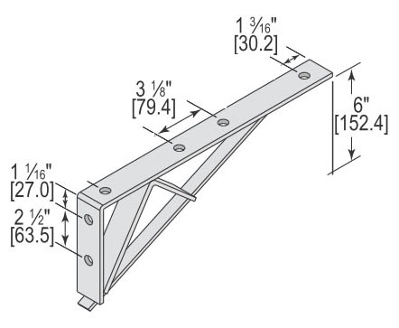 MINERALLAC BRB6H1850EG BRACKET/BRACE | Gordon Electric Supply, Inc.