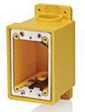 Woodhead 455-FD1 1301280150 Yellow Fd Outlet Box | Gordon Electric ...