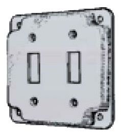 Mulberry 11410 4"" 2 Switch Cover | Gordon Electric Supply, Inc.