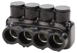 NSI IPL250-4 250 MCM - 6 AWG POLARIS INSULATED MULTI-TAP CONN 4 PORT ...