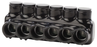 NSI IPLD250-6 250 MCM - 6 AWG POLARIS INSULATED MULTI-TAP CONN 6 PORT ...