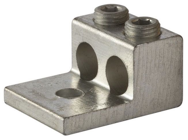 NSI 2-0T Aluminum Double Lug (2) 1/0-14 Awg (Aluminum/Copper) | Gordon ...