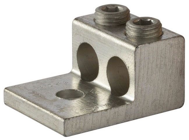 NSI 2-250T Aluminum Double Lug (2) 250 MCM - 6 Awg (Aluminum/Copper ...