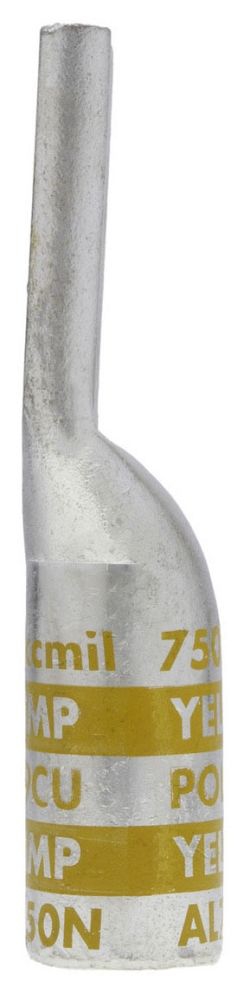 NSI AL750N 750 MCM Aluminum Compression Lug, 1/2 Bolt Size 2 Hole ...