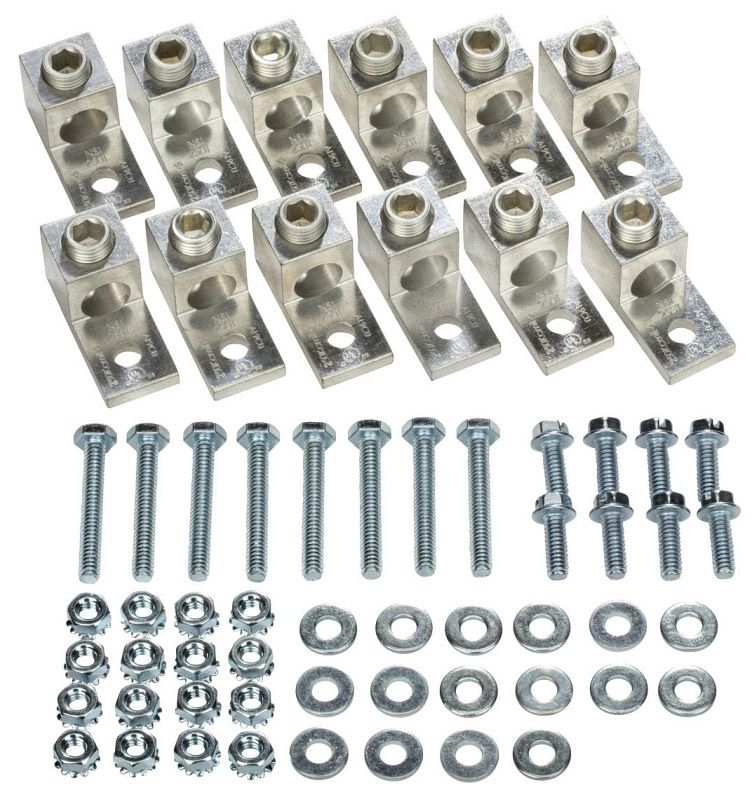 NSI LK-2 Transformer Lug Kit Kva Sizes (50-75 1) (75-112-1/2 3 ...
