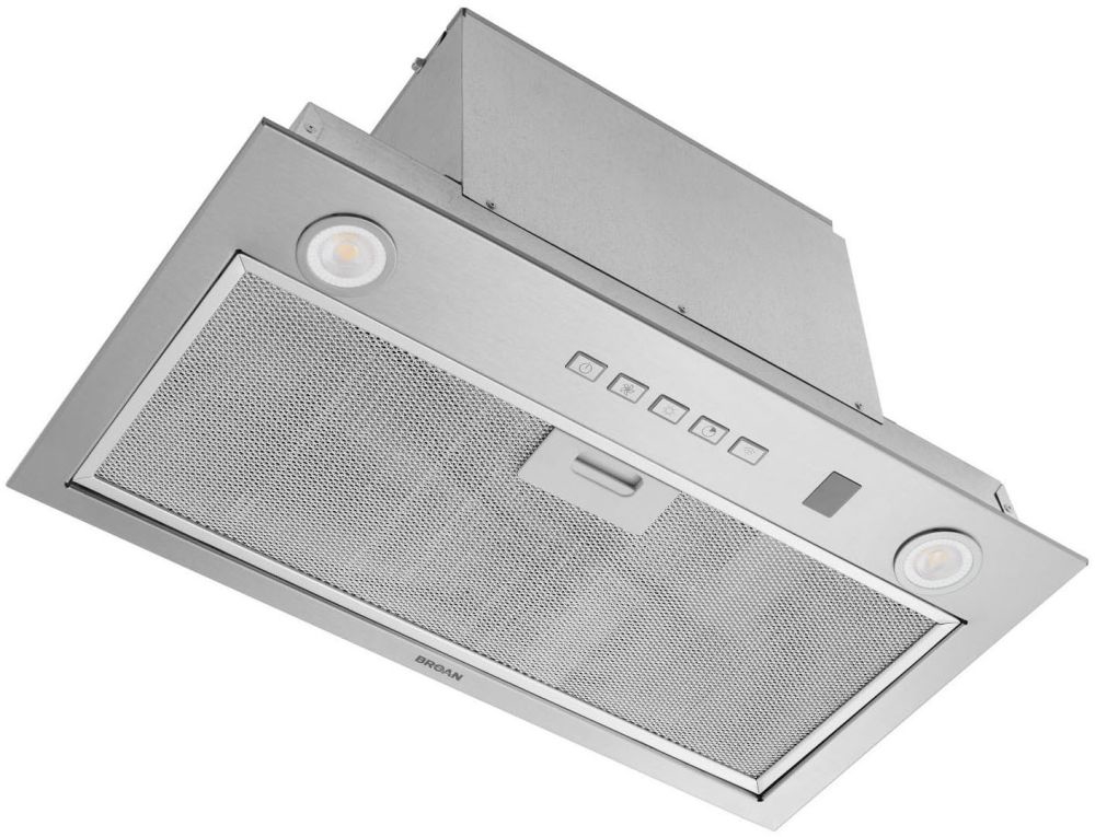 Broan PM400SSV 21" Custom Range Hood Power Pack, 450 Max Blower Cfm ...