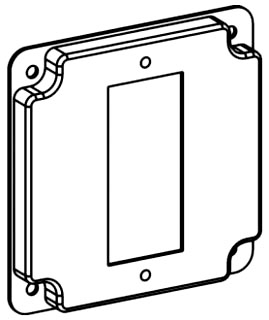 ORBIT 4404 4IN SQ GFCI RAISED COVER | Gordon Electric Supply, Inc.