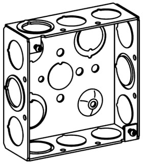ORBIT 4SB-MKO 4IN SQ BOX 1-1/2 DP | Gordon Electric Supply, Inc.