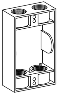 ORBIT EXB75-4 WP GRY 1G EXT RING | Gordon Electric Supply, Inc.