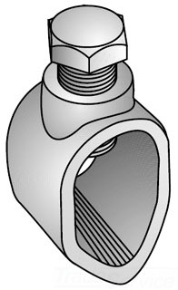 OZ-G GRC-50-02B 1/2 GRND ROD CLAMP | Gordon Electric Supply, Inc.