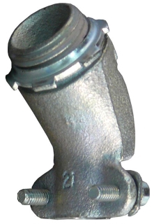 OZ-G AC-38 3/8 45D SQZ FLEX CONN | Gordon Electric Supply, Inc.