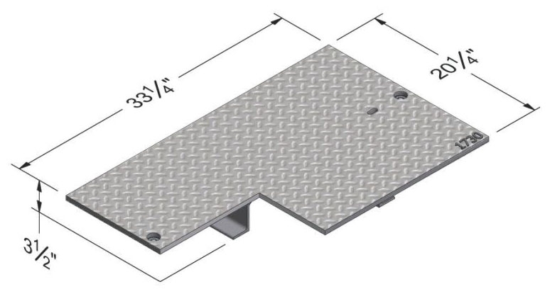 OLDCASTLE 2001770 UTILITY BOX COVER | Gordon Electric Supply, Inc.