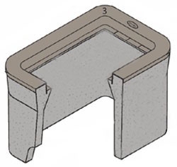 OLDCASTLE B03D000 Lid B03 D - No Mark B03D000 Cover | Gordon Electric ...