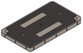 Oldcastle N36R000 Lid, N36 R - No Mark | Gordon Electric Supply, Inc.