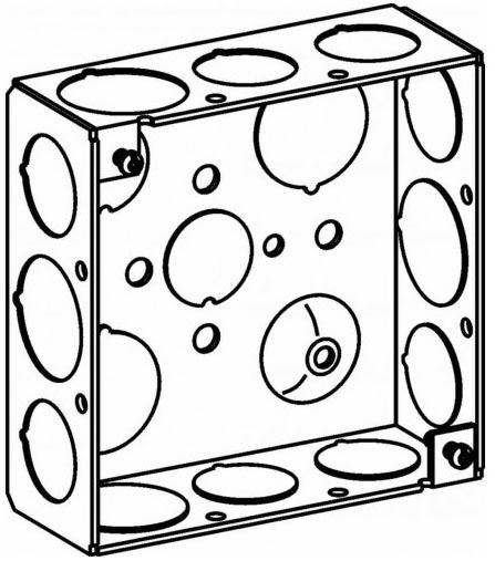 Orbit 4SB-50/75 4"" Square Box 1-1/2"" Deep | Gordon Electric Supply, Inc.