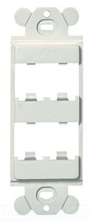 Panduit CFG4WH Gfci Frame 4 Port White | Gordon Electric Supply, Inc.