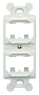 Panduit CF1064EIY Frame Type 106 4 Port Electric Ivory | Gordon ...