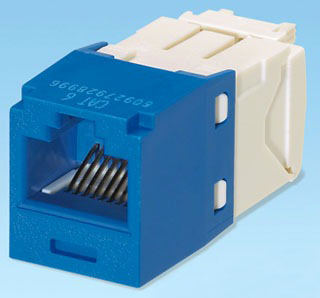 Panduit CJ688TGBU Mini-Com Module Cat 6 Utp 8 Pos 8 Wir | Gordon ...