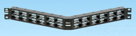 Panduit CPPA48HDVNSWBL Patch Panel 48 Port Modular Angled Hd | Gordon ...