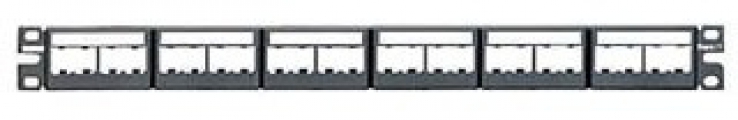 Panduit CPPL24WBLY Patch Panel, 24 Port, Modular Snap In, B | Gordon ...
