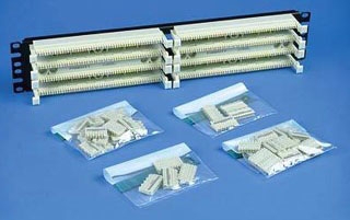 Panduit P110B1005R2Y 110 Punchdown Kit With Bases With 5 Pair | Gordon ...