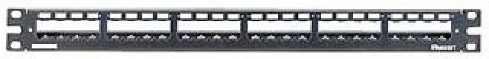 Panduit CP24WSBLY Patch Panel, 24 Port, All Metal, Black | Gordon ...