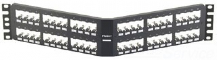 Panduit CPA48BLY Patch Panel 48 Port Angled All Metal | Gordon Electric ...
