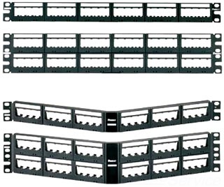 Panduit UICMPP24BLY Patch Panel 24 Port Ultimate Id Black | Gordon ...