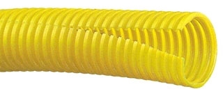 PANDUIT CLT150F-X4 Corrugated Loom Tubing Slit 1.5IN X10ft Yellow 1rl ...