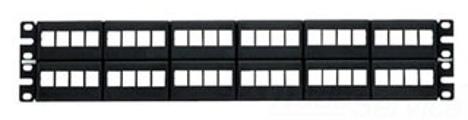 Panduit NKFP48Y NetKey Modular Patch Panel Flat 48 Port 2 | Gordon Electric Supply, Inc.