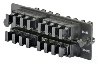 Panduit FAPH1612BLMPO Fap With 16 Mpo Adapters Horizontal Bl | Gordon ...