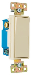 P&S 2603-347I : SWITCH DEC 3-WAY 15A 347V GROUNDED IVORY | Gordon ...