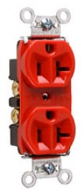 P&S 5362-RED : DUPLEX RECEPTACLE 20A 125V SIDE & BACK WIRE RED | Gordon ...