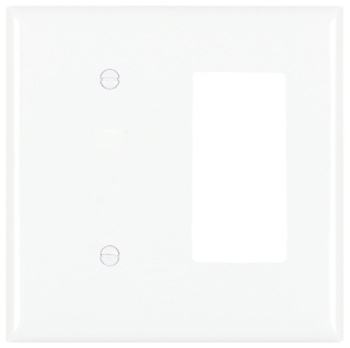 P&S SP1426-W : SMOOTH WALL PLATE 1 DECOR 1 BLANK WHITE | Gordon ...