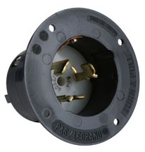 P&S CS6375 : 3 POLE 4-WAY 125/250V INLET | Gordon Electric Supply, Inc.
