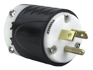 P&S PS5866-X : STRAIGHT BLADE PLUG 2P 3-WIRE 20A 277V | Gordon Electric ...