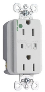 P&S 8200-WSP : HOSPITAL GRADE TVSS RECEPTACLE 15A 125V WHITE | Gordon ...
