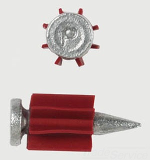 Peco R50026J 1"" Shank Length Powder Actuated Drive Pin 100 | Gordon ...