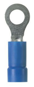Panduit EV14-10RB-Q Stronghold Ring Terminal Vinyl Insulated 16 Pk25 ...