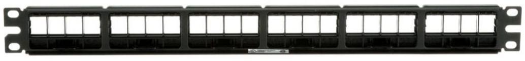 Panduit NKFP24Y NetKey Modular Patch Panel, Flat, 24 Port, 1 | Gordon ...