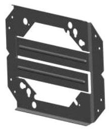 PANDUIT PMEB1 BOX SUPPORT BKT 2-1/2 3-1/2 4" PK25 | Gordon Electric ...