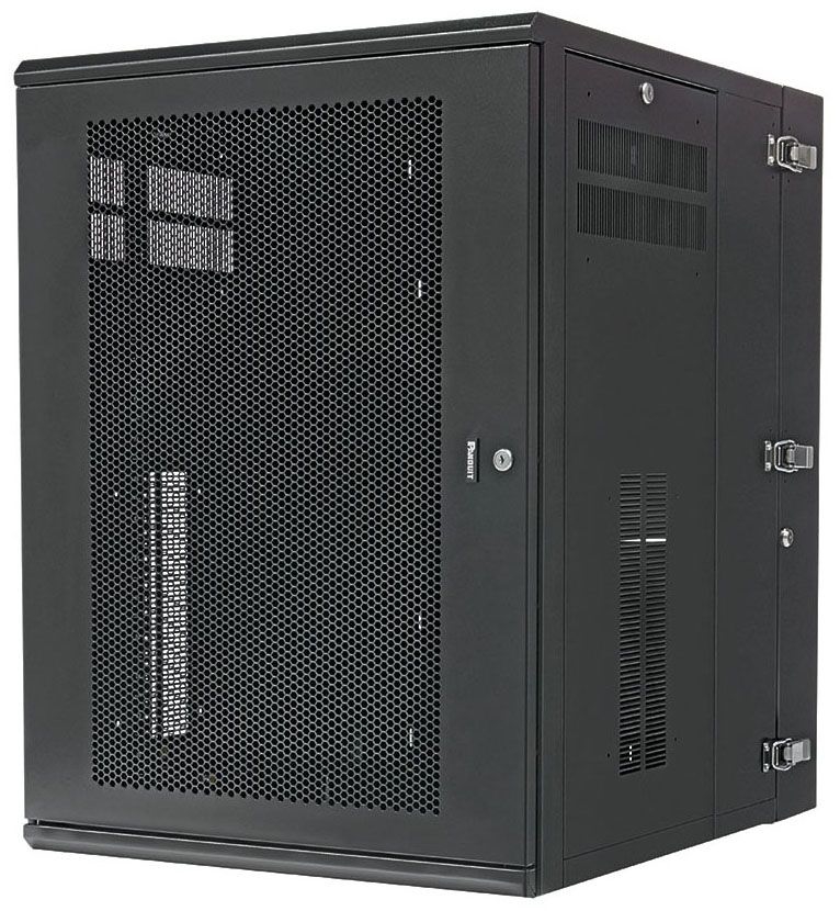 Panduit PZWMC1830P Panzone Wall Mount Cabinet With Perforat | Gordon ...