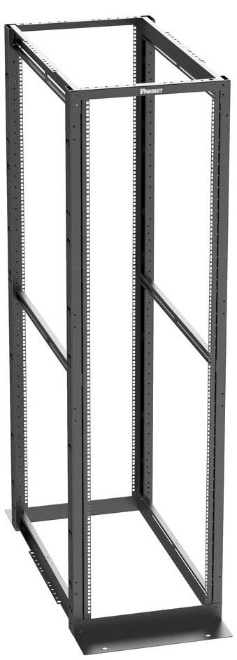 Panduit R4P42CN 42"" Deep 4 Post Rack With Cage Nuts | Gordon Electric ...