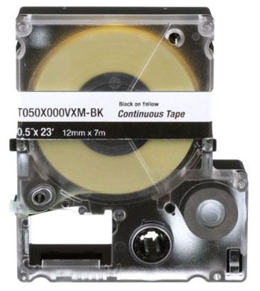 Panduit T050X000VXM-BK Mp Cassette, Continuous Tape, Vinyl, .50 ...