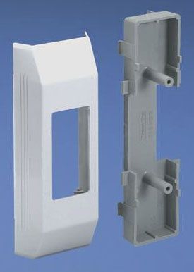 Panduit T45HEGBIW T-45 Electrical Bracket And Box For Rectangle Outlet ...